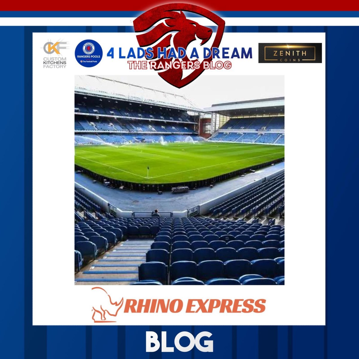 Club Interview – John MacFarlane Facilities Manager – Four Lads Had A Dream